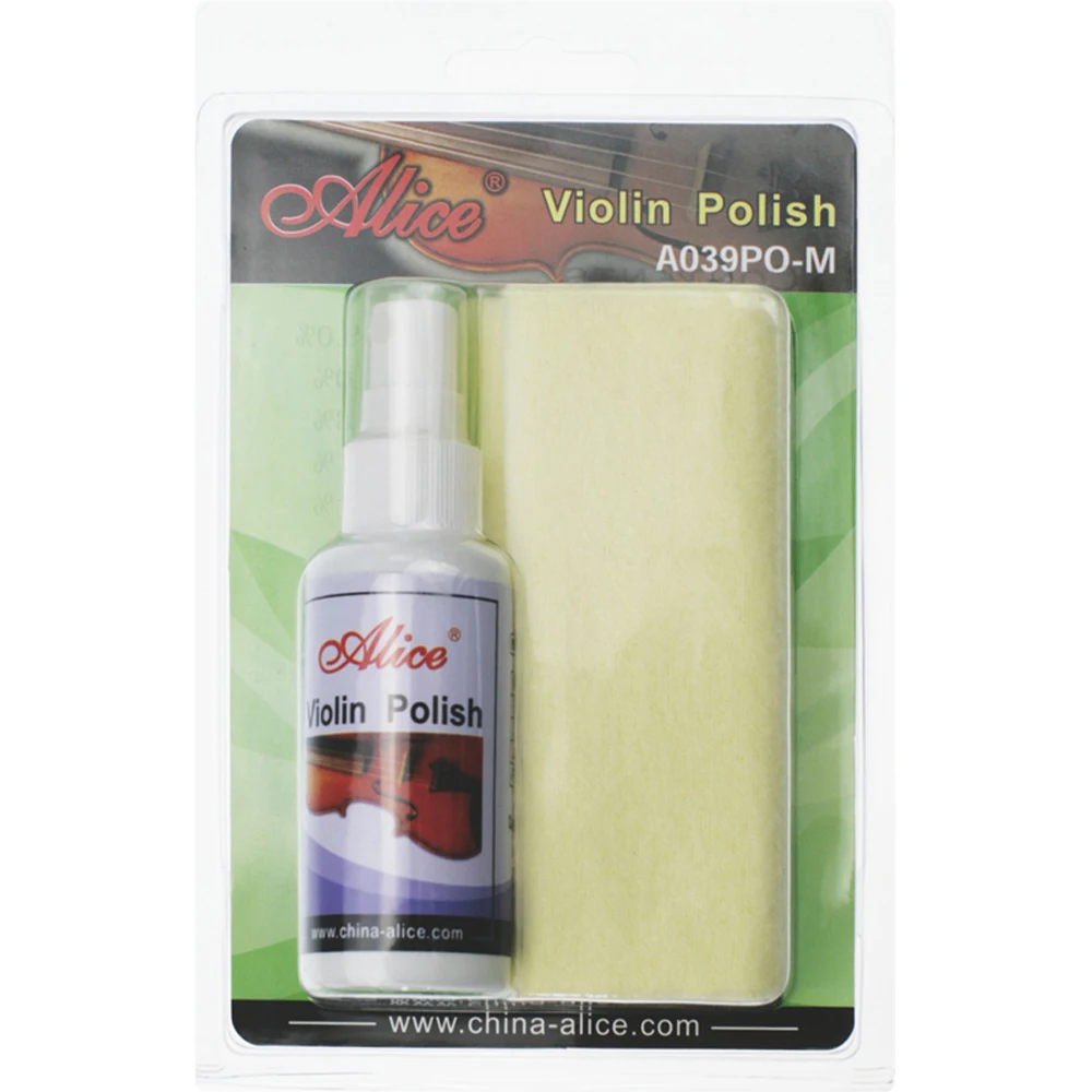 Alice A039PO-M Violin Polish Cloth Maintenance Cleaning Set - AliExpress 18
