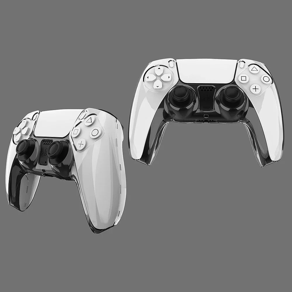 Clear Hard Case Protective Cover For PS5 DualSense Skin Shell Ultra ...