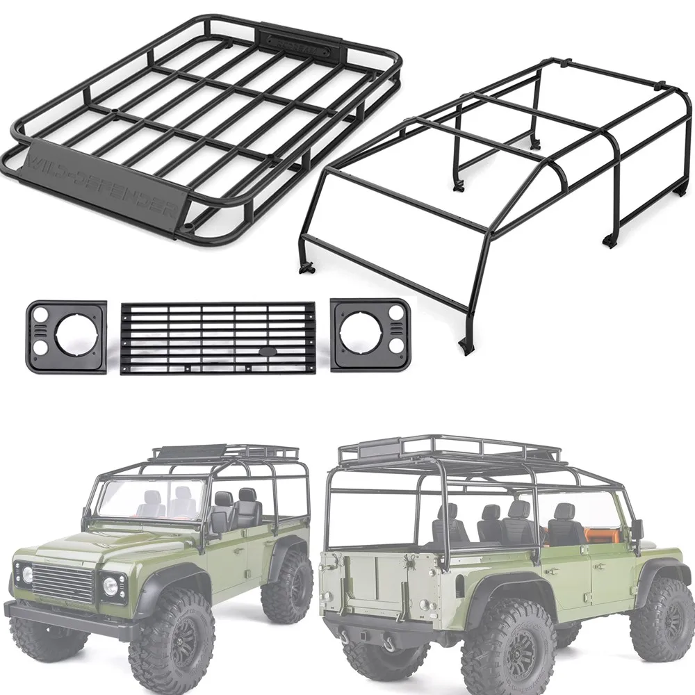 Per-Trax-Trx4-Defender-Guard-Car-Shell-D110-Classic-Front-Face-Mesh ...