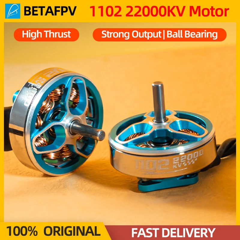 4PCS BETAFPV 1102 22000KV Brushless Motors FPV Motor 1S Lipo For RC FPV ...