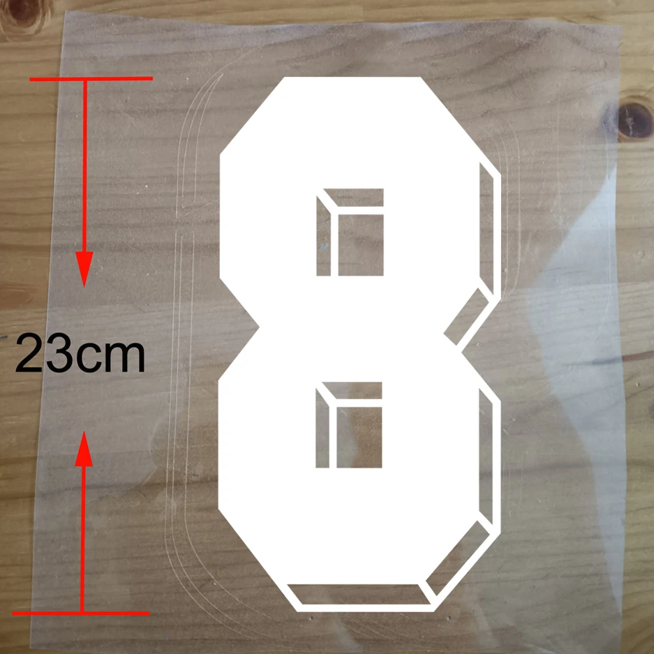 Números personalizados para camisetas de fútbol para equipos locales y ...