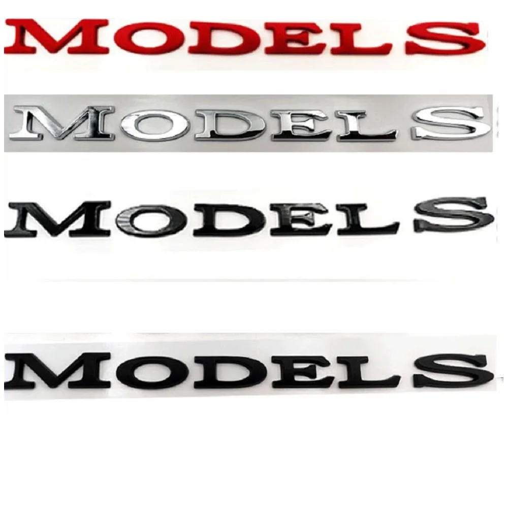 Chrome-Shiny-Silver-Matte-Shiny-Golss-Brilliant-Black-Trunk-Letters ...