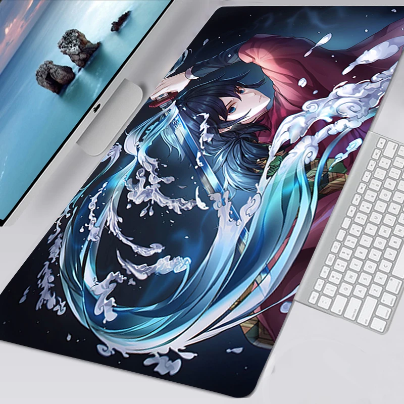 Demon Slayer Mouse Pad Large Anime Mousepad Mause Computer Gamer ...