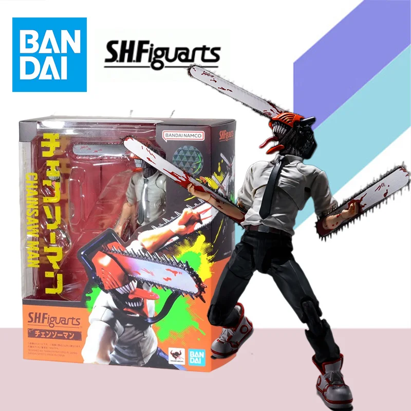 Bandai Original S.H.Figuarts SHF Chainsaw Man Denji Model Kit PVC about ...