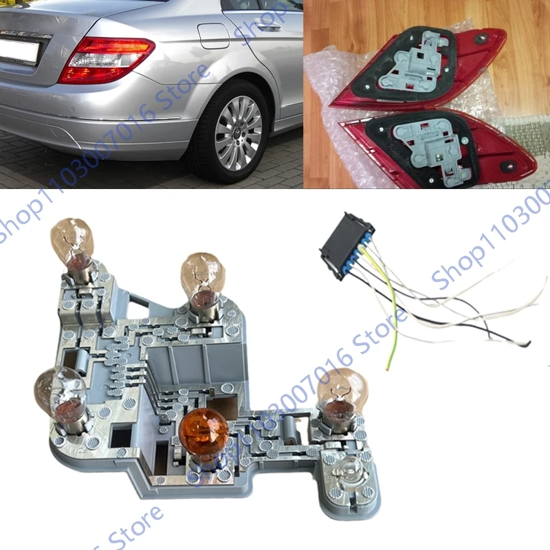For Mercedes Benz W204 C Class C180 C200 C280 C300 C320 2007-2011 Tail ...