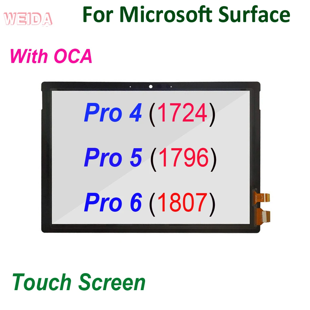 Touch-Screen-For-Microsoft-Surface-Pro-4-1724-Pro-5-1796-Pro-6-1807 ...