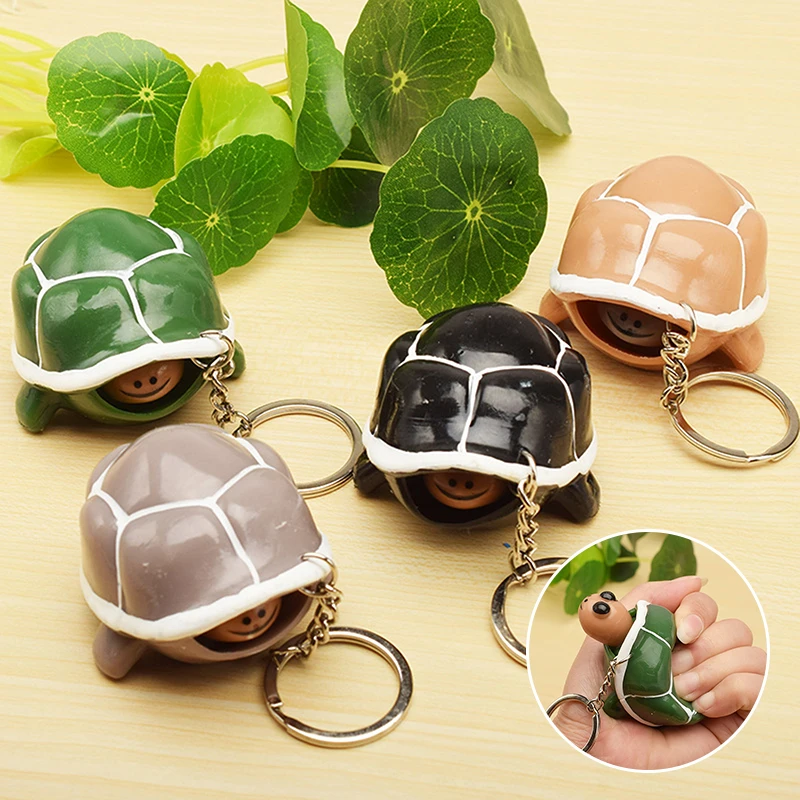 Fidget Toy Squeeze Toys Bubble Sensory Toy Keychain Turtle Square Shape ...