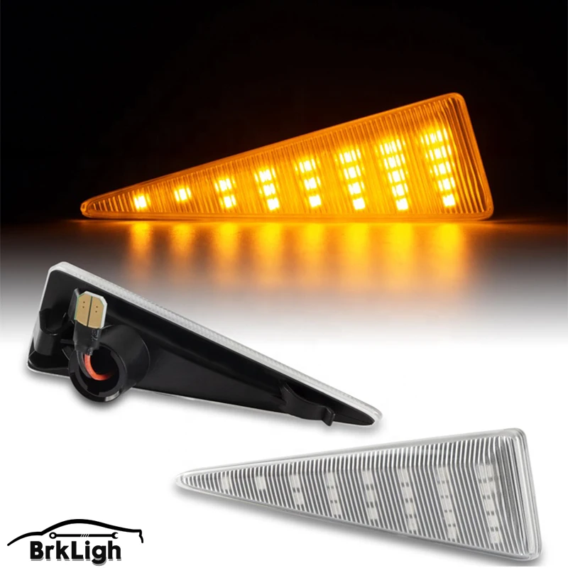 Dynamic-LED-Flashing-Turn-Signal-Side-Marker-Lamp-Car-Light-For-Renault ...