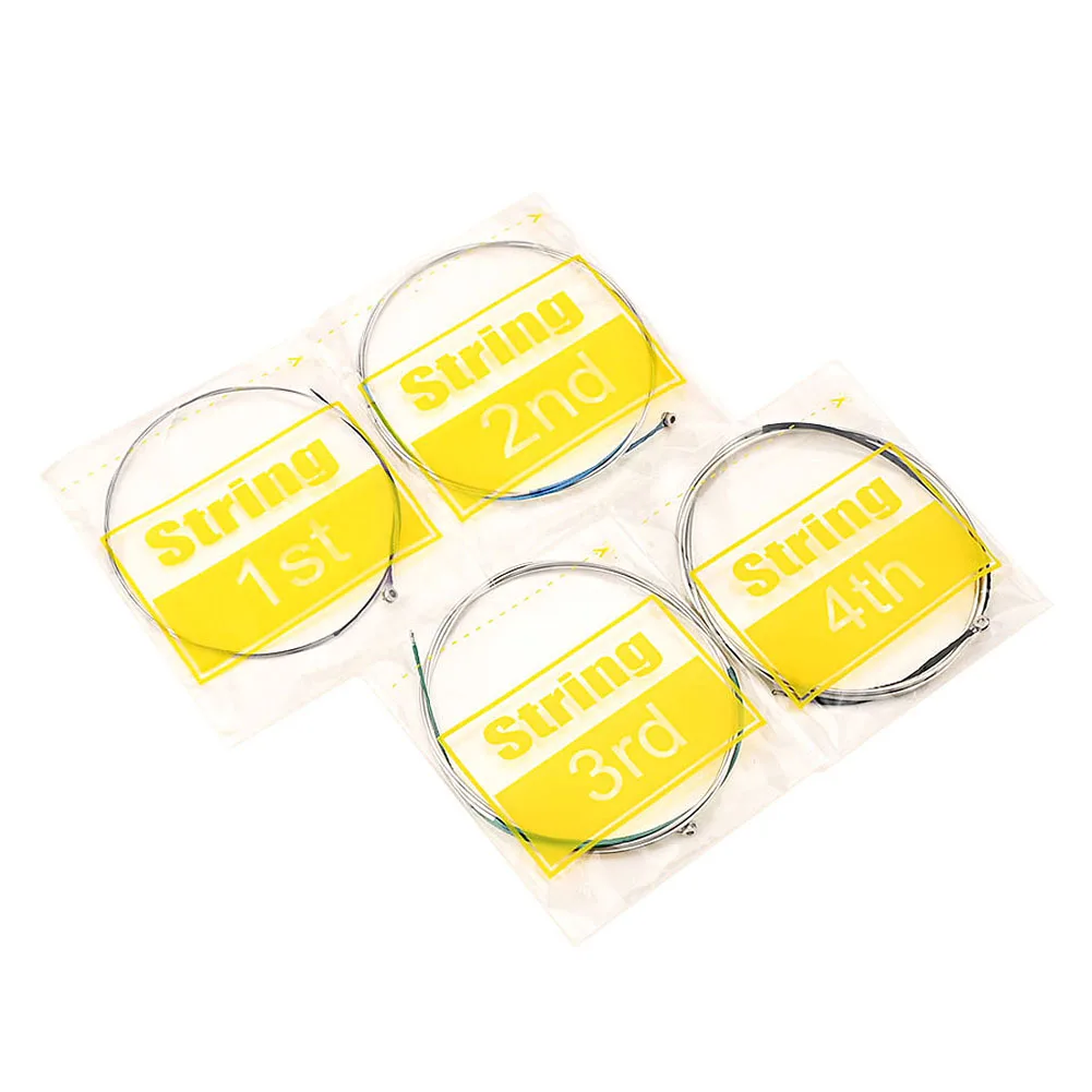 Cello Strings Full Set A-D-G-C Steel Core Wound Warm Sound Cello String ...