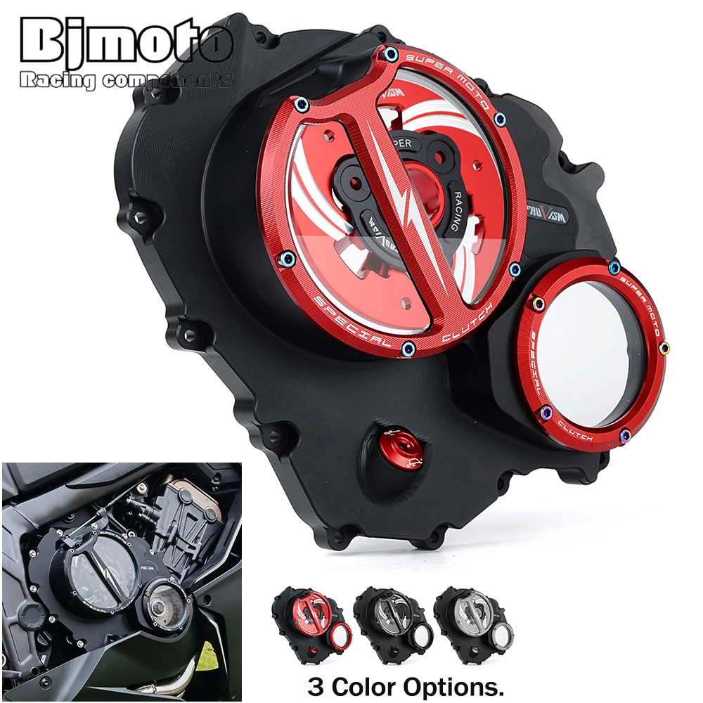 CBR-CB-650R-CB-650-R-CNC-Engine-Racing-Clear-Clutch-Cover-Protector ...