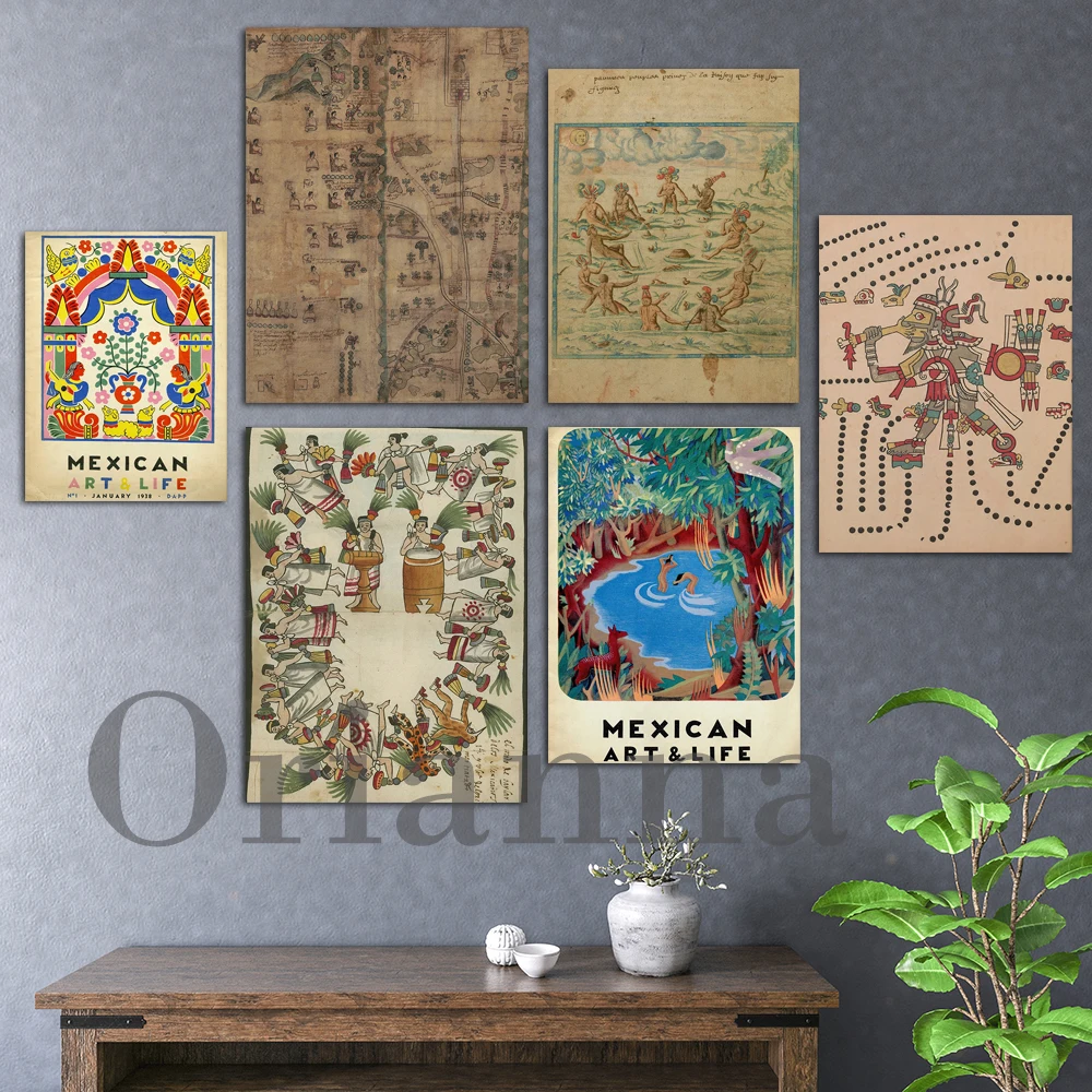 Mexican Aztec Artwork