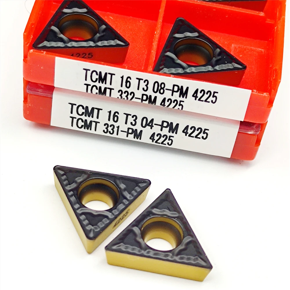 Tcmt16t308 tcmt16t304 pm4225 torneamento externo ferramentas carboneto ...