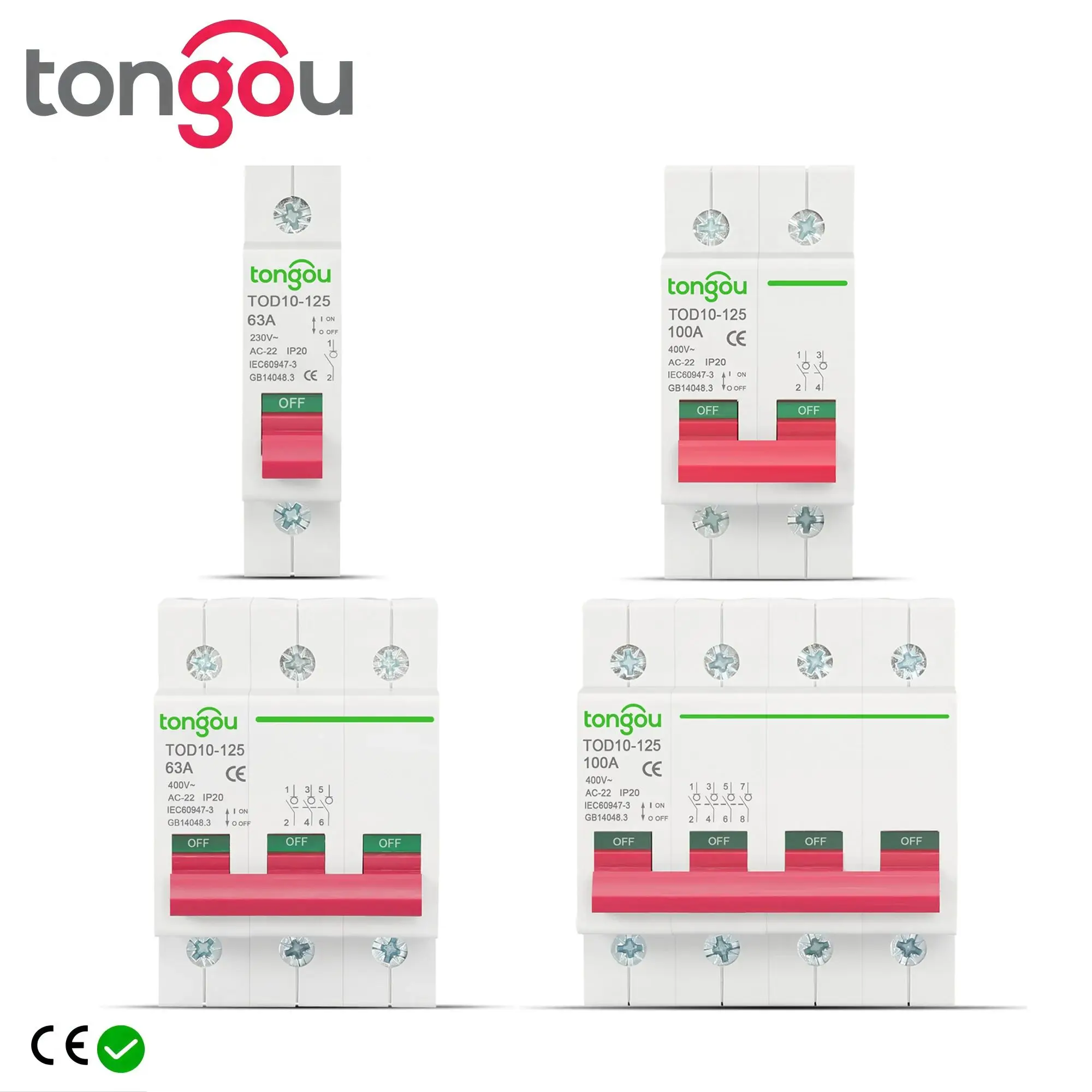 230V-400V-AC1P-2P-3P-4P-Main-Switch-Function-Disconnector-Switch ...