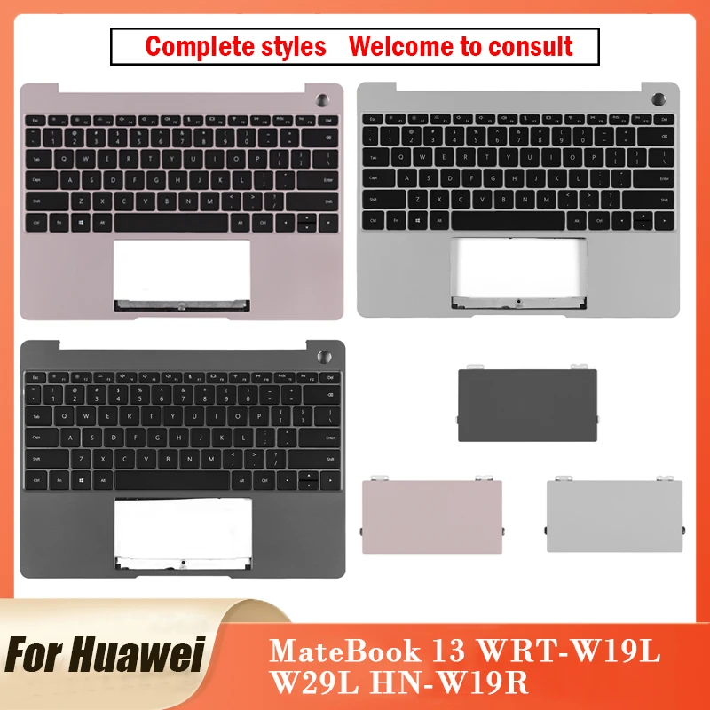 NEW Laptop Upper Cover Keyboard With Backlight Palm Rest Cover Touchpad ...