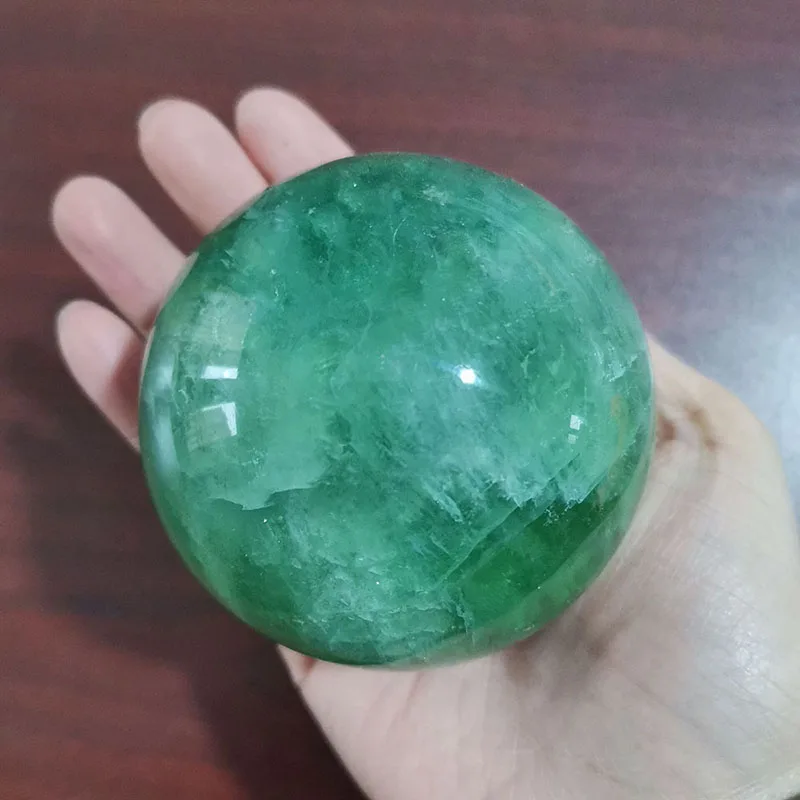 Boule de cristal rose GALET - YWEI - 55mm - Quartz naturel de haute ...