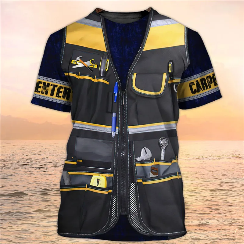 Vintage-Engineer-Clothing-T-Shirts-For-Men-3D-Print-Tee-Top-Short ...