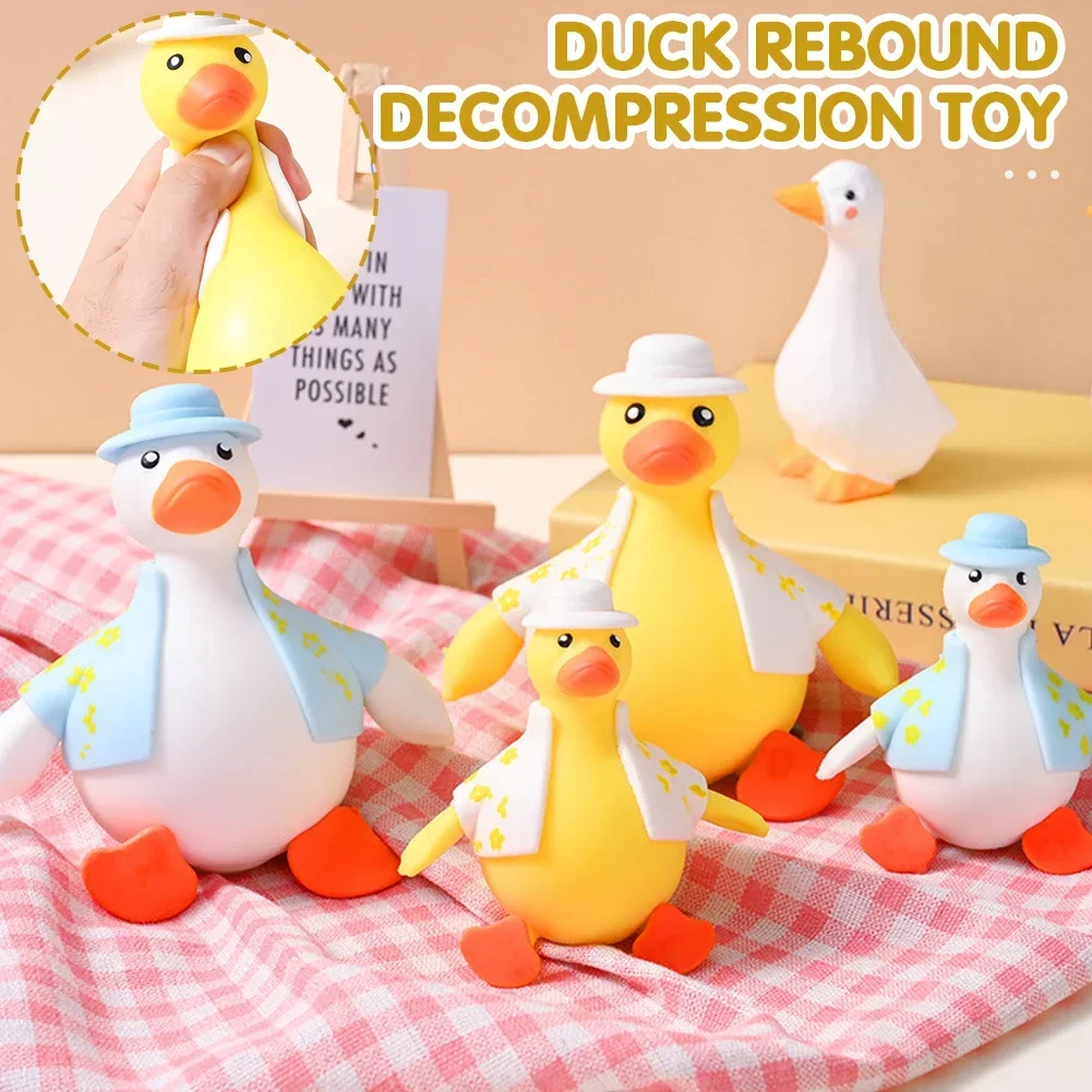 Rebound-Ball-Slow-Rising-Squeeze-Toys-Cartoon-Duck-Shape-Stress-Relief ...