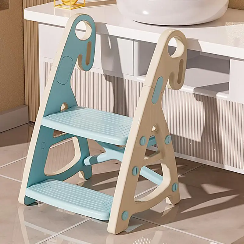 Steps-Stool-For-Kids-2-Steps-Toddler-Non-Slip-Bathroom-Kids-Stepping ...