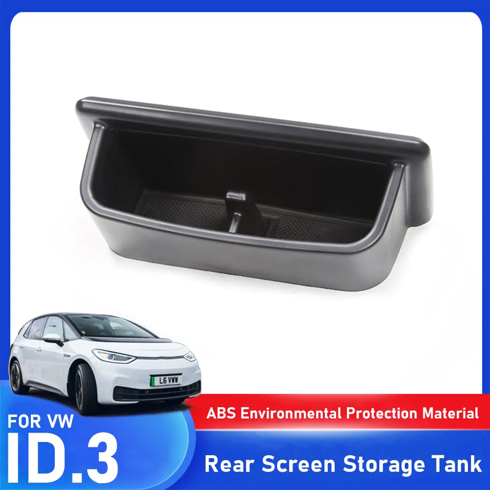 For VW ID.3 CROZZ ID3 2021 2022 Console Dashboard Rear Storage Box ABS ...