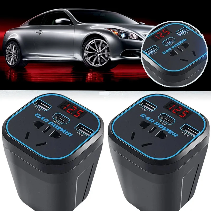 Vehicle-Mounted-Inverter-12V-24V-Universal-220V-Vehicle-Power-Converter ...