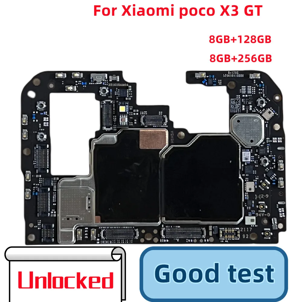 Xiaomi Tarjeta madre POCO X3 GT/Redmi note 10pro, versión Global, 8GB RAM, 128GB, 256GB ROM ...