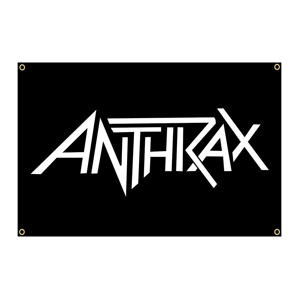 3Jflag 90x150cm Anthrax Music Band Flag Heavy Metal Pop Ainger Rock ...