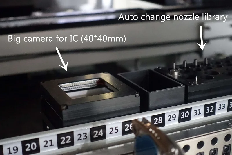 39000cph 8 Heads 100 Feeders CHM-861 SMD SMT Pick and Place Machine ...