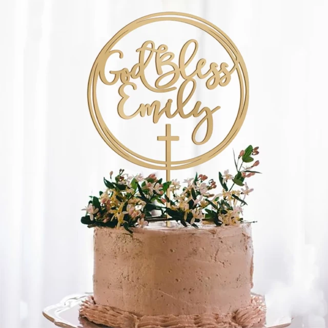 First Communion Cake Toppers