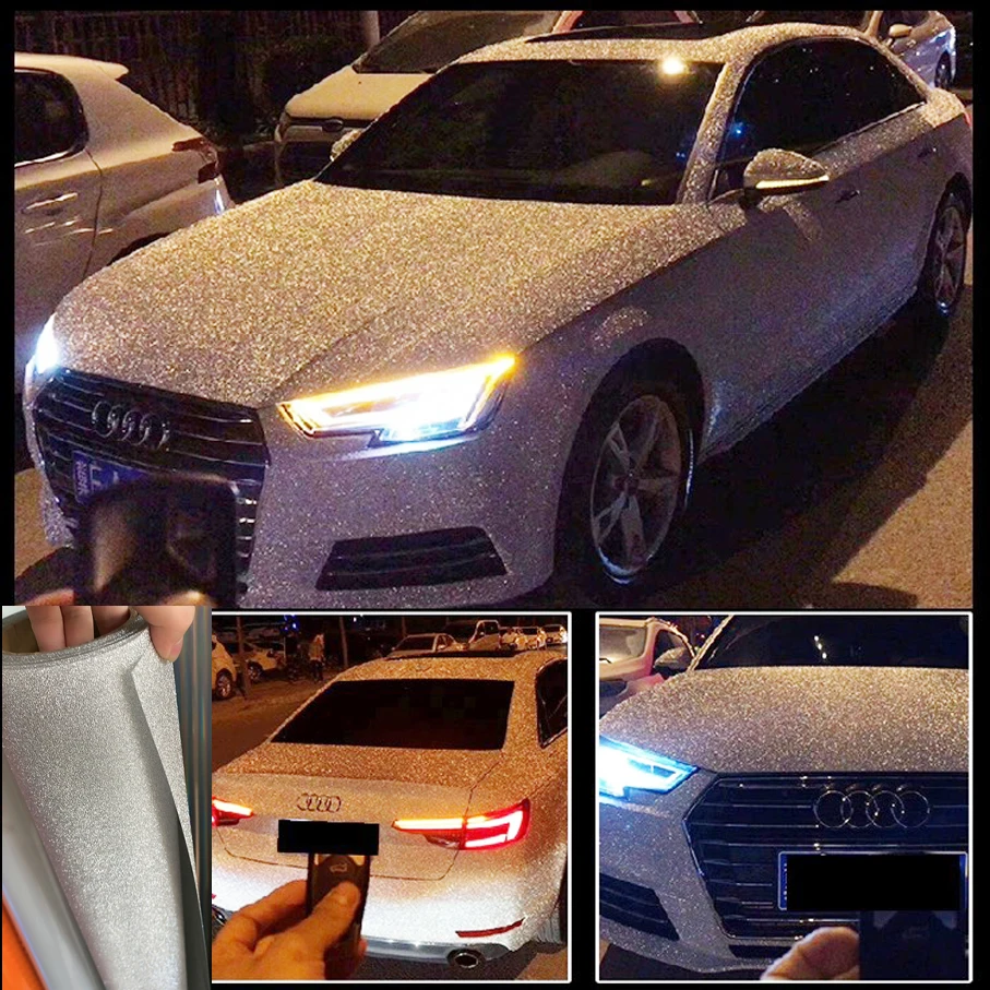 1-38cm-18m-High-quality-Shiny-Diamond-Glitter-Vinyl-Wrap-Self-Adhesive ...
