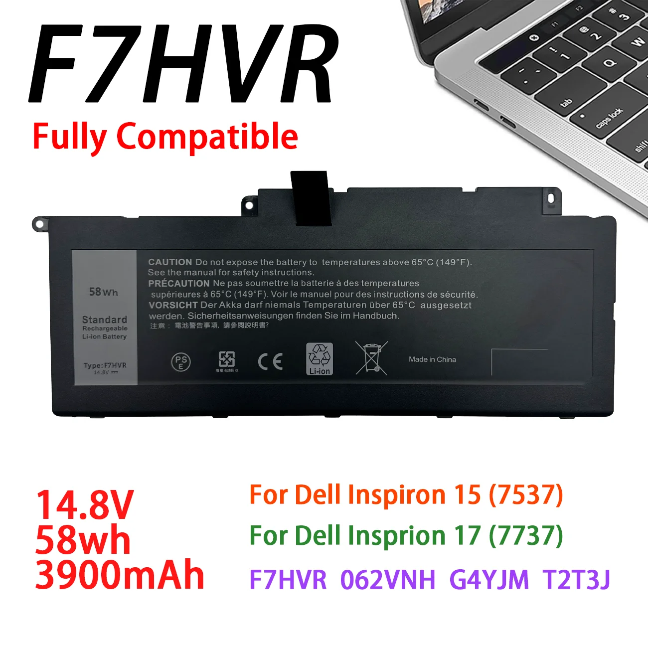 NEW-F7HVR-Laptop-Battery-Replacement-for-Dell-Inspiron-17-7737-15-7537 ...