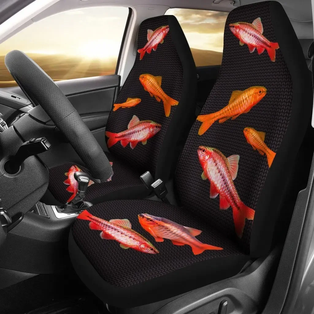 Cherry-Barb-Fish-Print-Car-Seat-Covers-Set-2-Pc-Car-Accessories-Seat ...