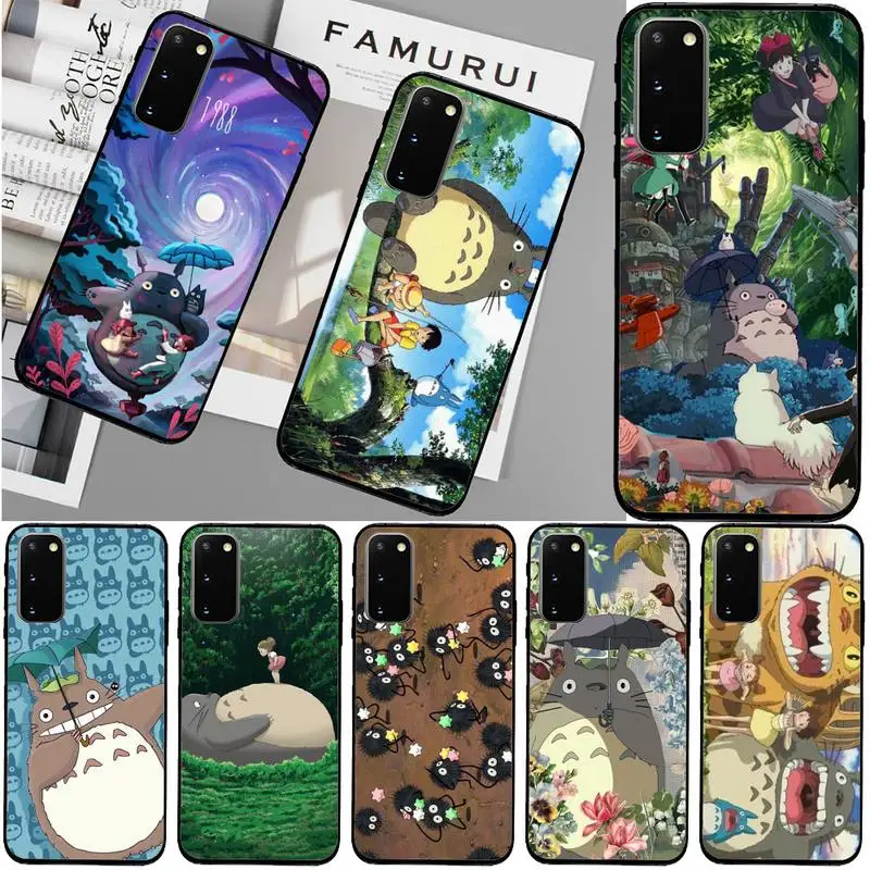 Anime Totoro Phone Case For Samsung Note 8 9 10 20 Case For Note10Pro ...