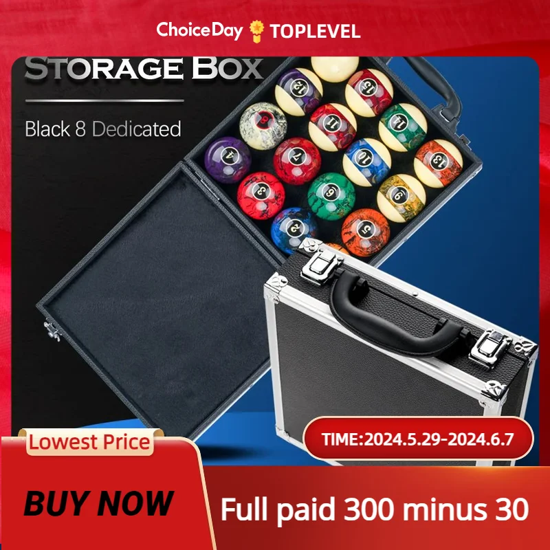 Billiard-Ball-Storage-Box-Leather-Aluminum-Ball-Box-Carry-Handle-PU ...
