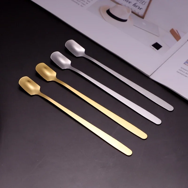 Creative-stainless-steel-spoon-Ice-cream-coffee-dessert-Milk-powder ...