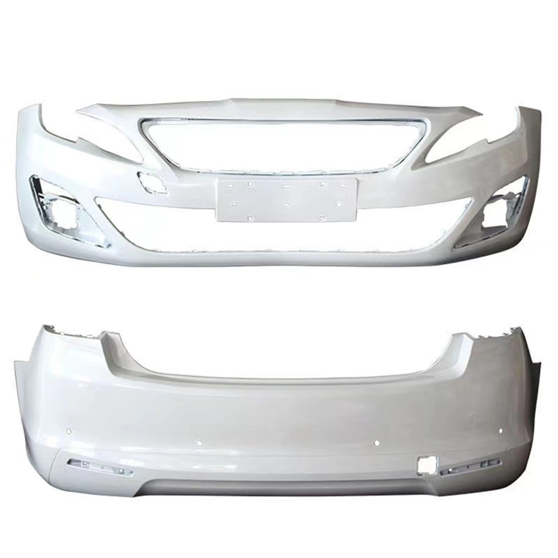 For-Peugeot-408-front-bumper-new-Peugeot-408-front-and-rear-bumper ...