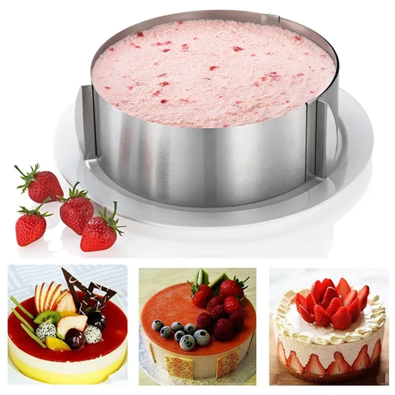 Holaroom-16-30cm-Adjustable-Cake-Layered-Slicer-Stainless-Steel ...