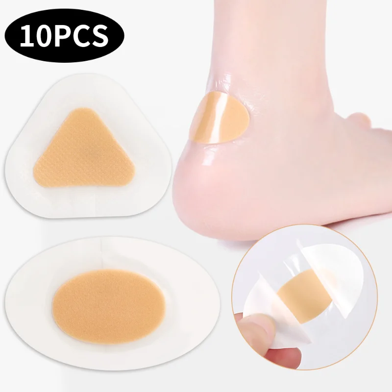 10pcs-Gel-Heel-Protector-Foot-Patches-Adhesive-Blister-Pads-Heel-Liner ...