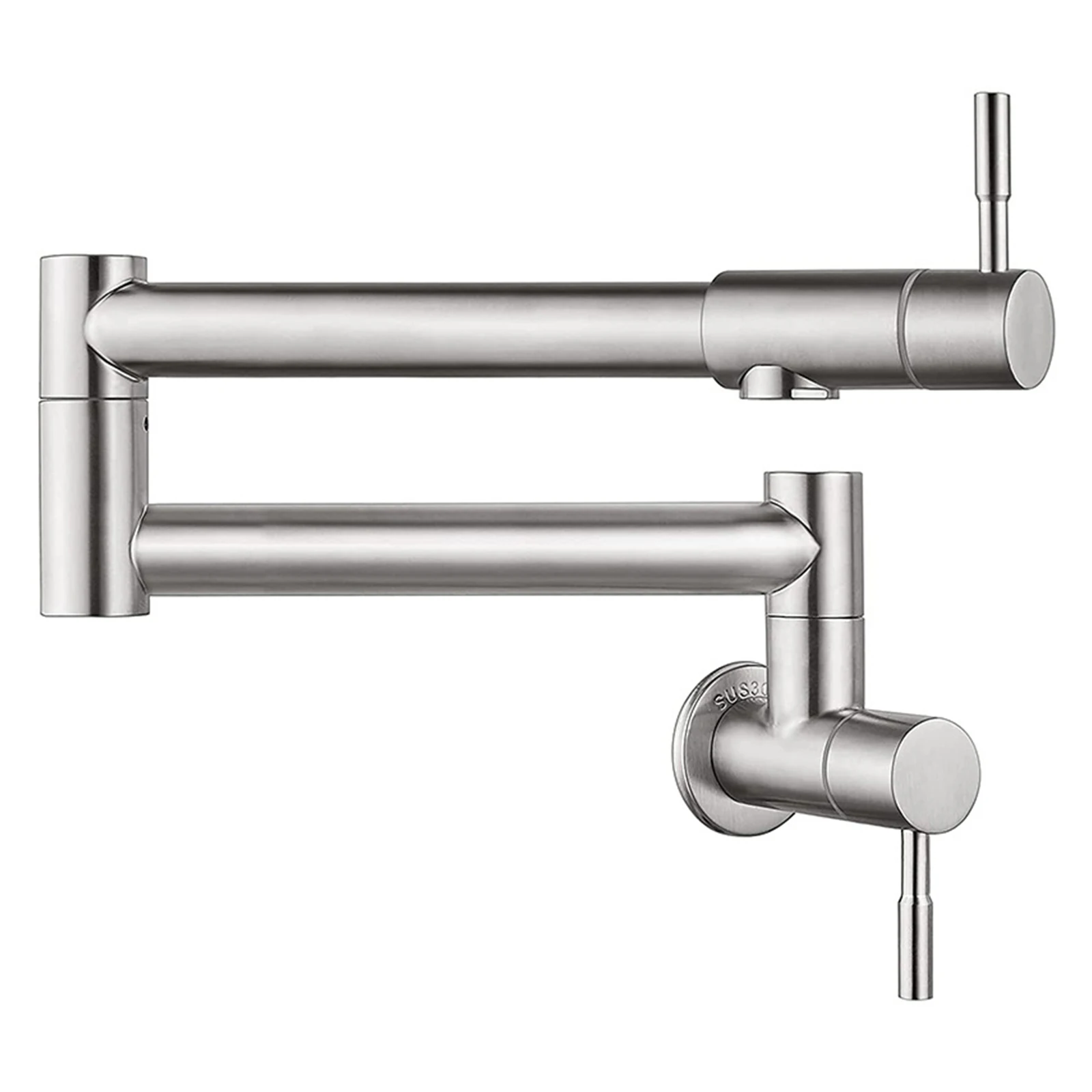 Pot-Filler-Tap-Wall-Mounted-Foldable-Kitchen-Faucet-Single-Cold-Single ...