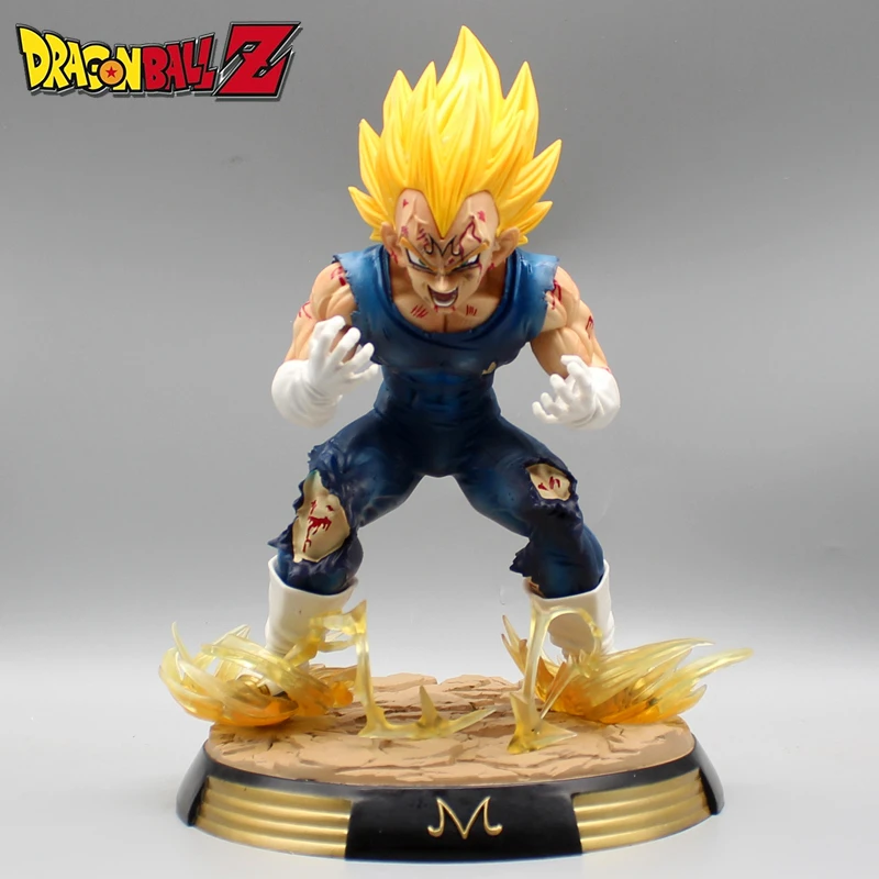 Dragon Ball Z Majin Vegeta Action Figure Toys Anime Figuras SSJ DBZ ...