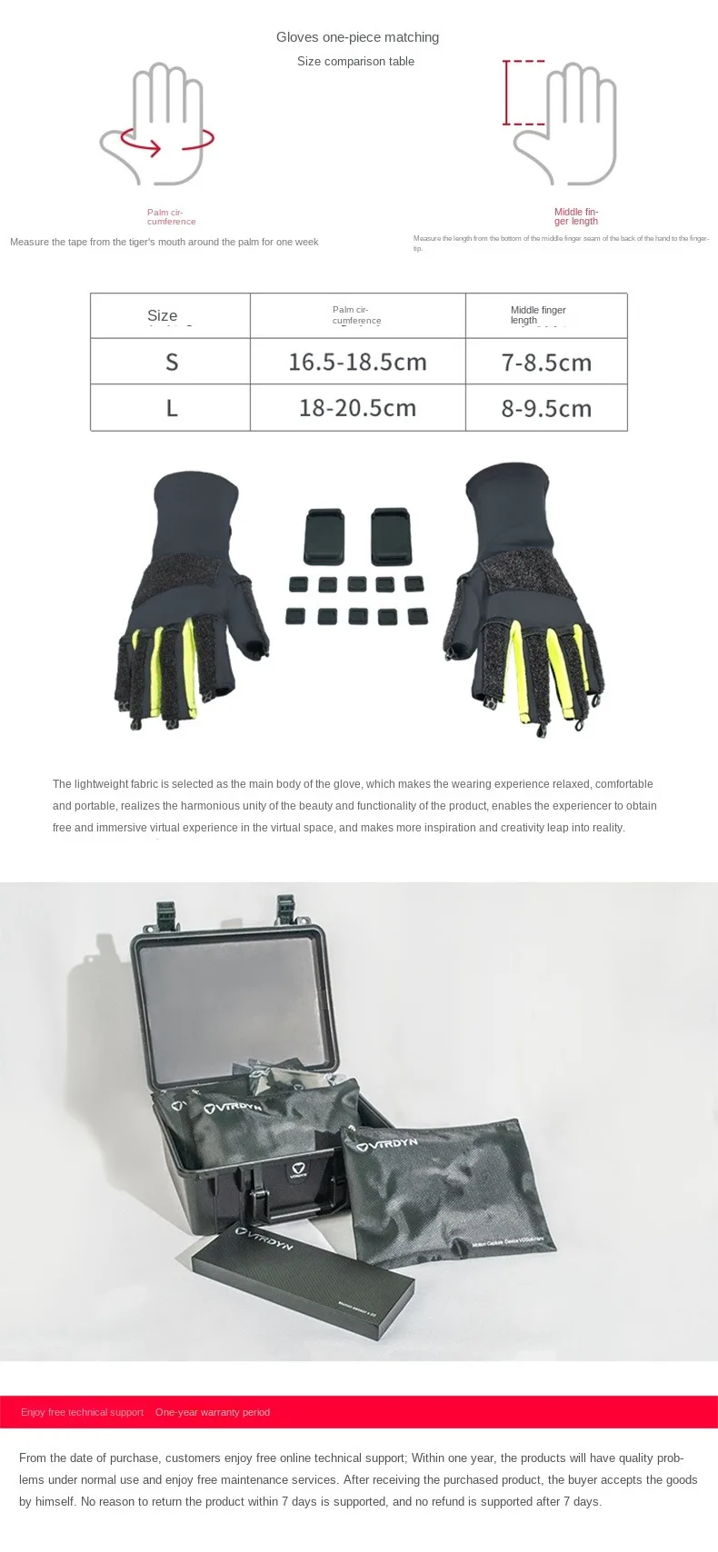 Inertia Gloves MHand VR Motion Capture Gloves Gesture Recognition ...