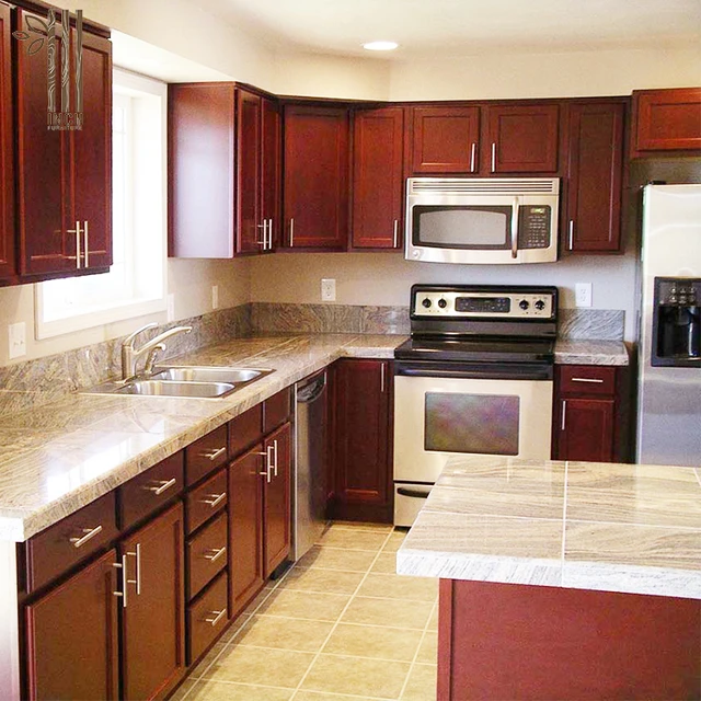 Cherry Shaker Kitchen Cabinets