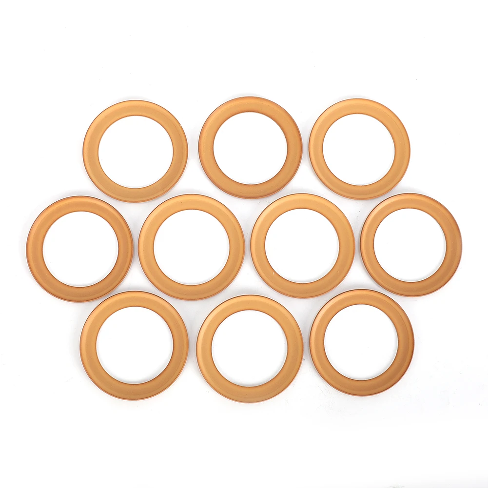 10pcs 63.7mm Air Compressor Piston Ring Pump Piston Rings Rubber ...
