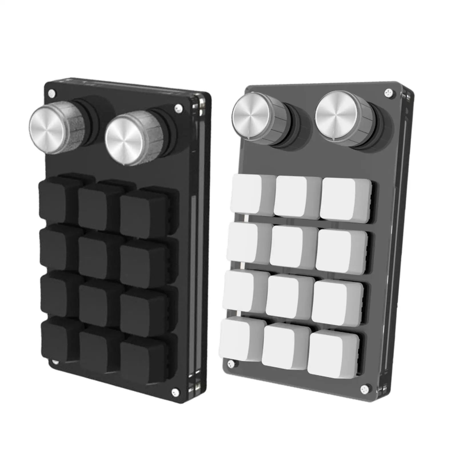 Portable-Mini-12-Key-Keyboard-Programmable-Keys-Custom-Shortcuts-USB ...