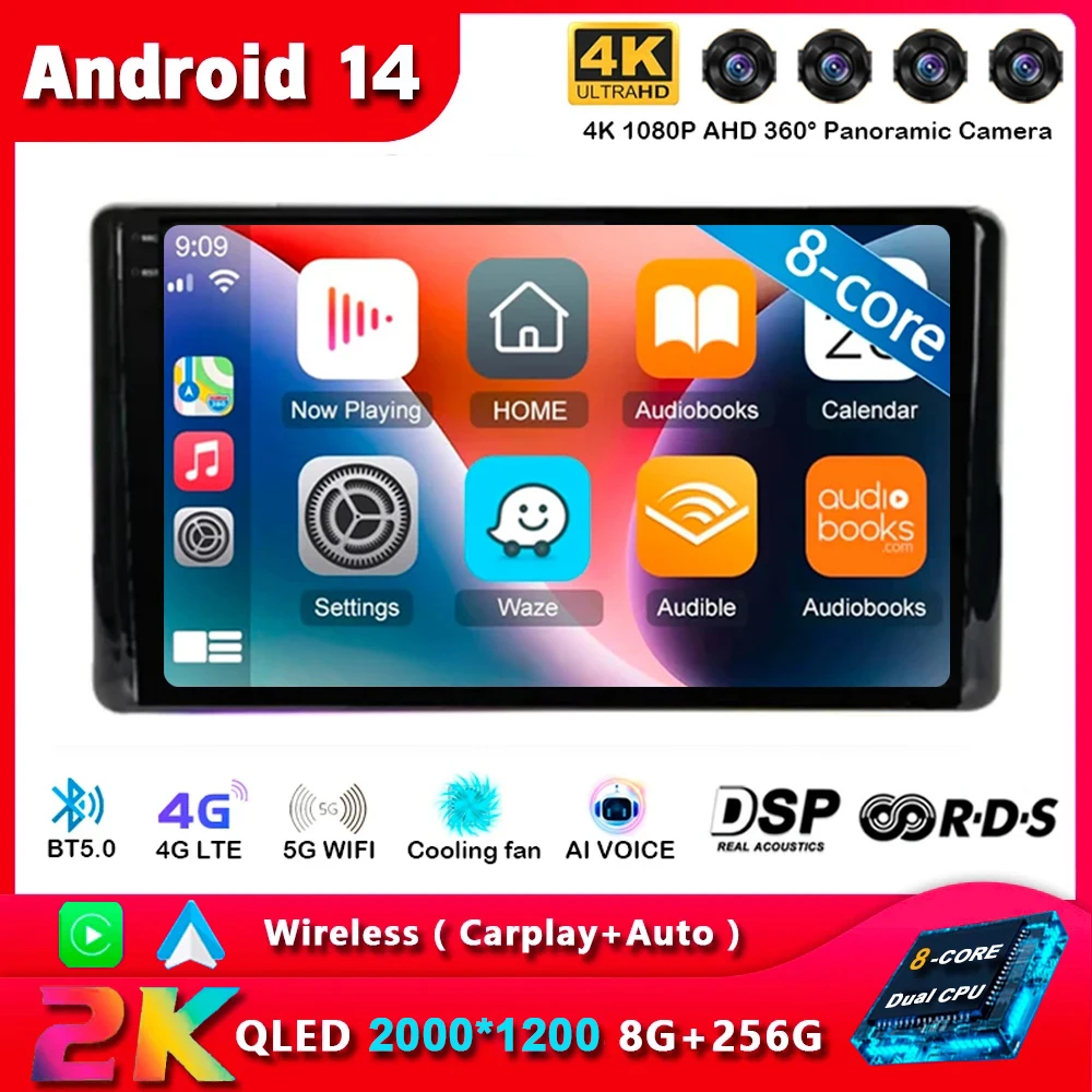 Android-14-Carplay-Auto-For-Toyota-Raize-2020-2021-2022-Multimedia ...