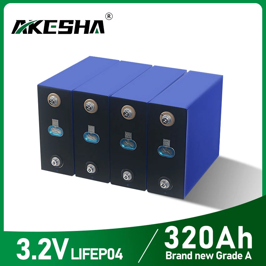 12v Lifepo4 Battery 320ah 310ah Rechargeable Cell Lithium Iron ...