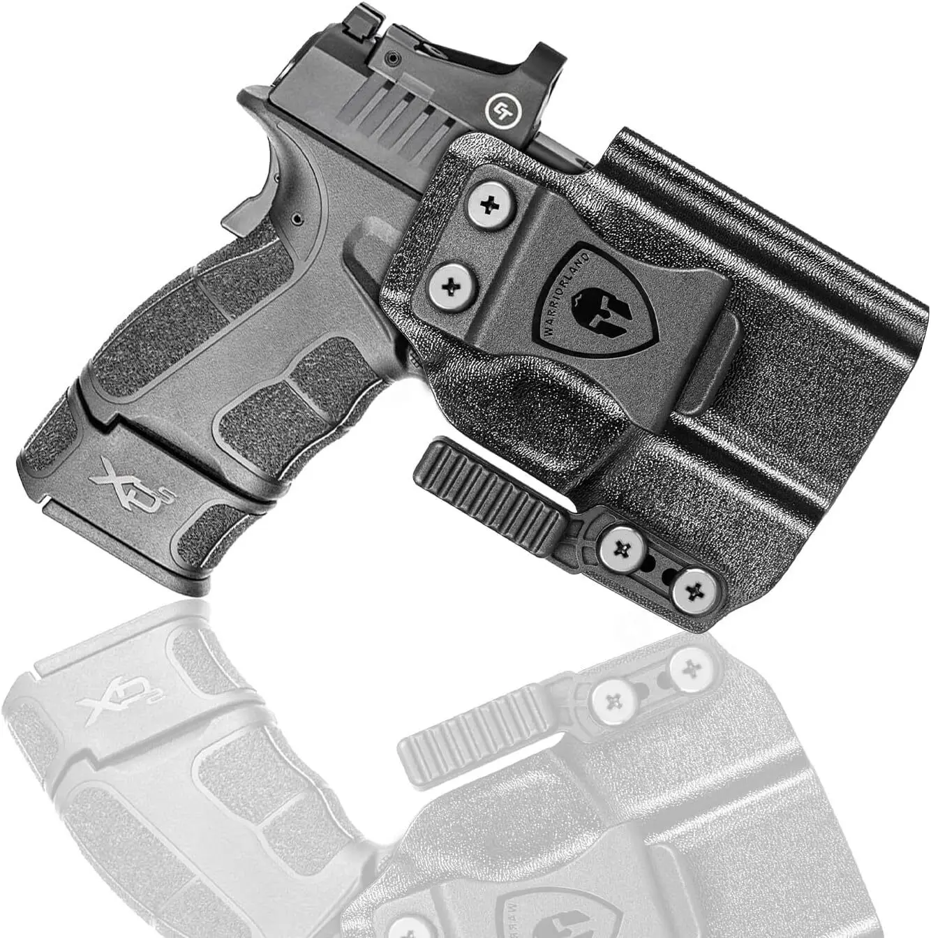 Only Fit Springfield XD-S 3.3'', IWB Kydex Holster with Claw&Optic Cut ...