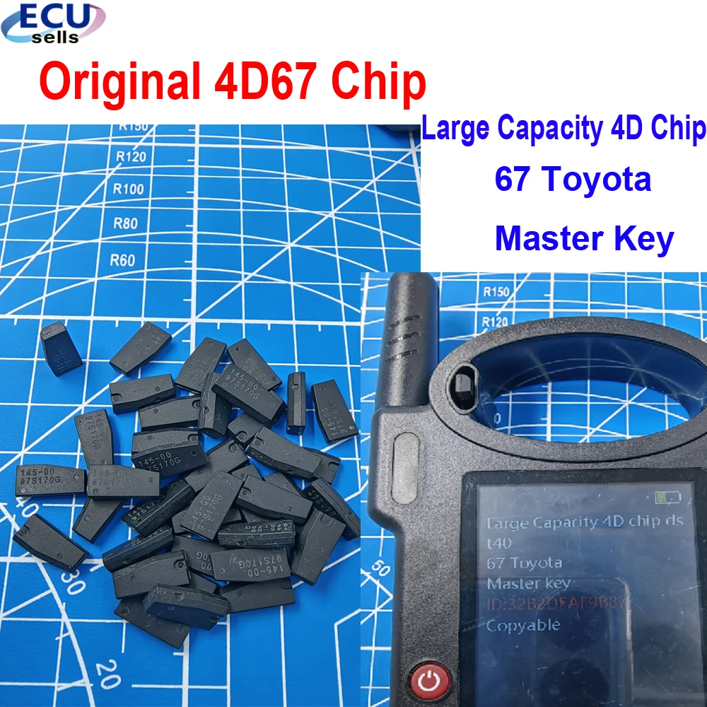 Origianl Transponder Chip For Toyota CAMERY COROLLA PREVIA REIZ CROWN ...