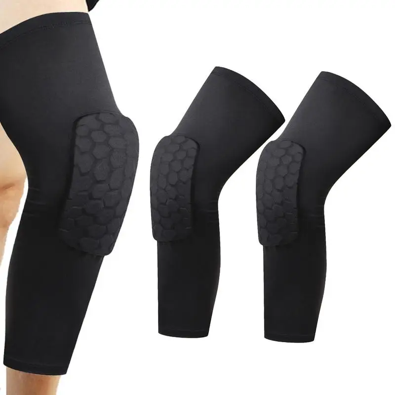 Knee Guard Baseball With Honeycomb Design Padded Knee Sleeves For Men ...