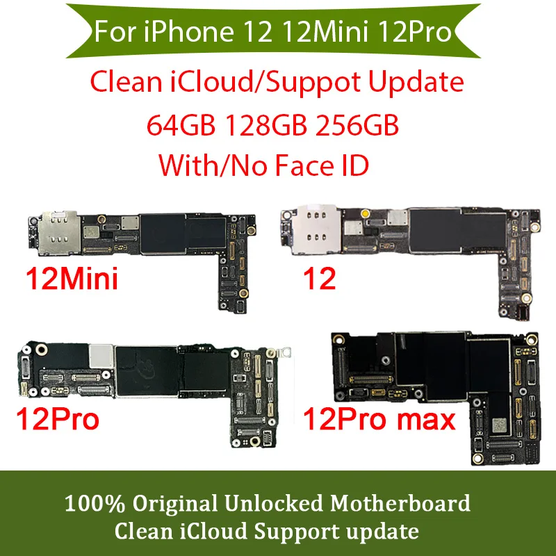 Original-Motherboard-For-iPhone-12-Pro-Max-Mainboard-Fully-Tested-For ...