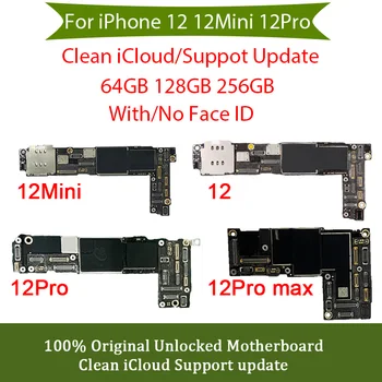 Original Motherboard For iPhone 12 Pro Max Mainboard Fully Tested For ...